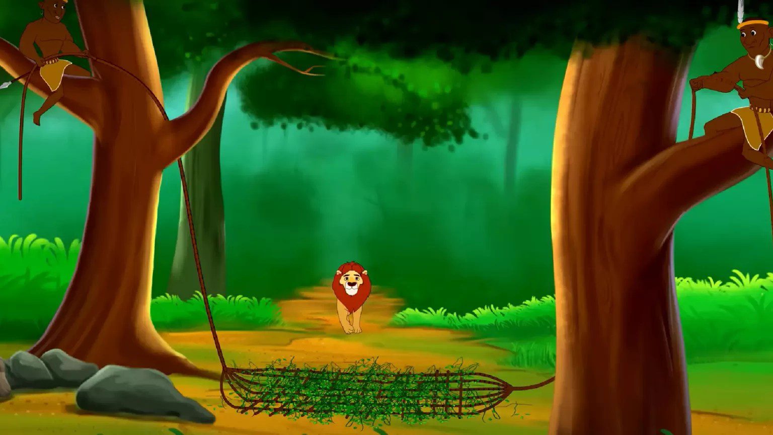 Lion And The Mouse Story With Moral