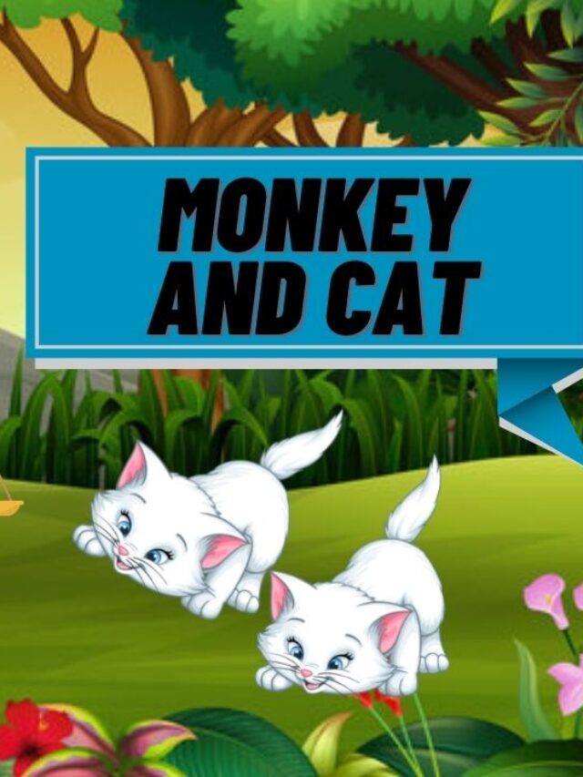 Monkey-and-Cat-Aesop-fables-Short-moral-Story-with-Pictures | Storiespub