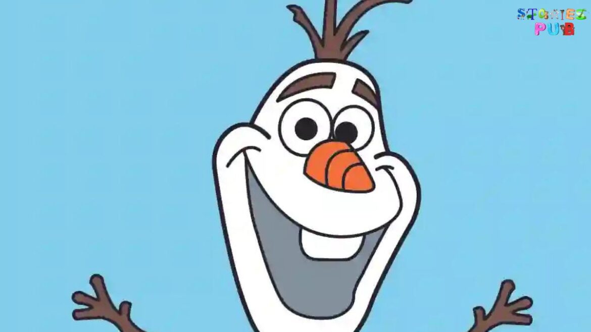 How To Draw Olaf - Easy Drawing | Storiespub