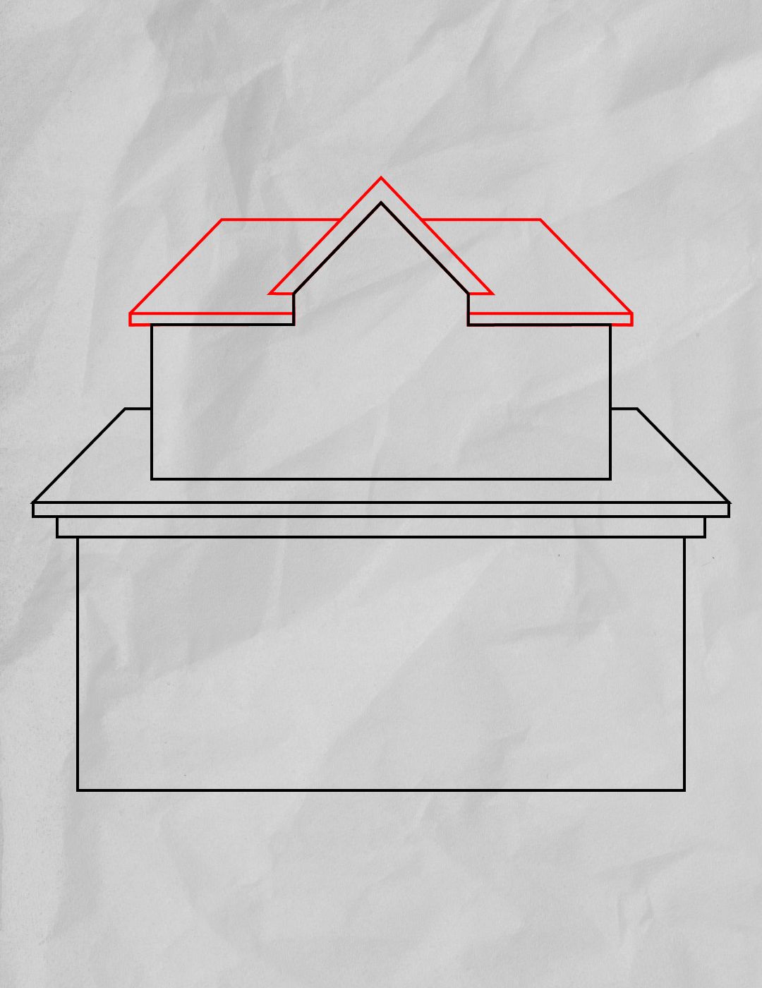 How To Draw A House Step By Step | Storiespub