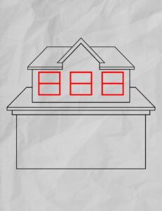 How To Draw A House Step By Step | Storiespub