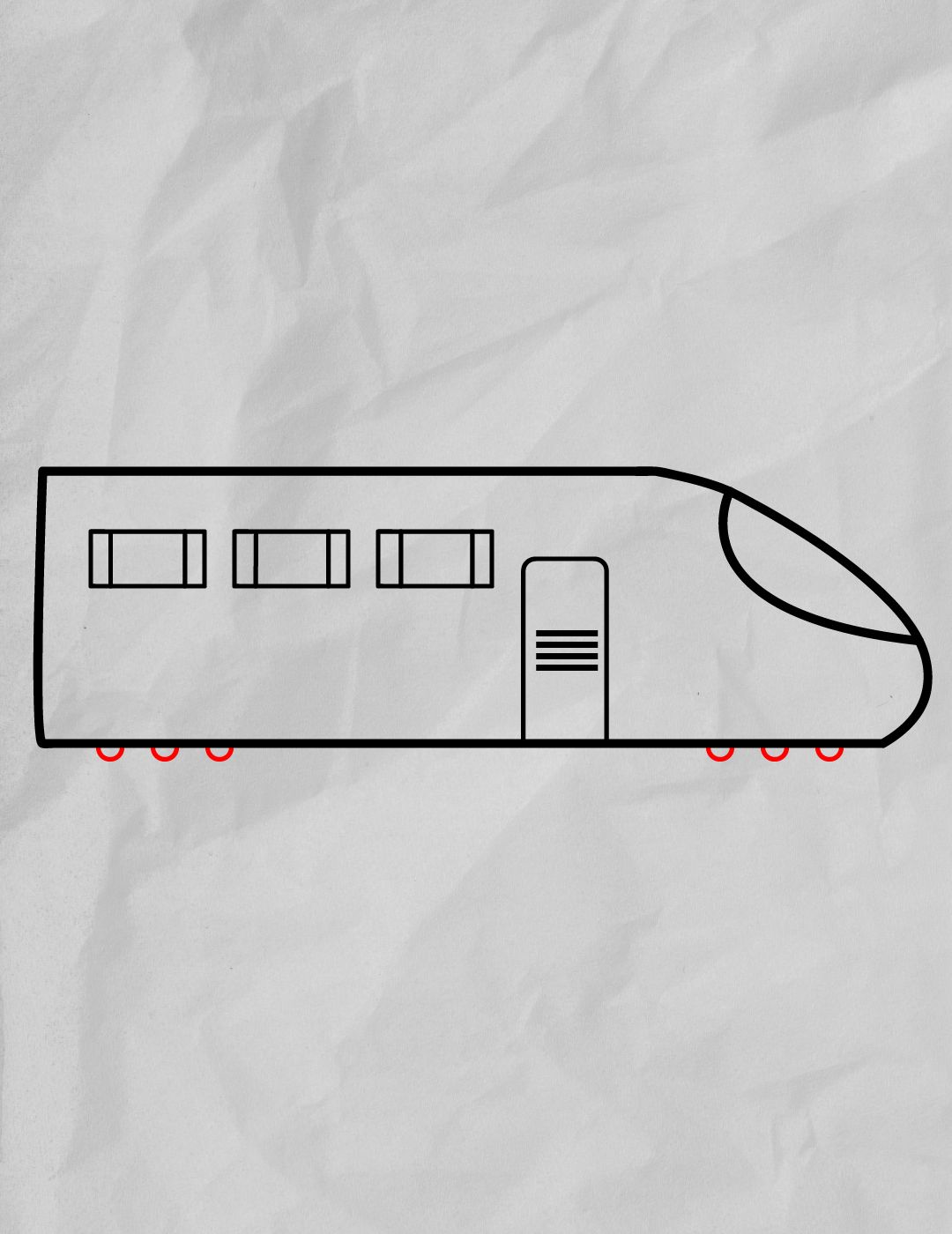 How To Draw Train Easy Drawing Step By Step | Storiespub