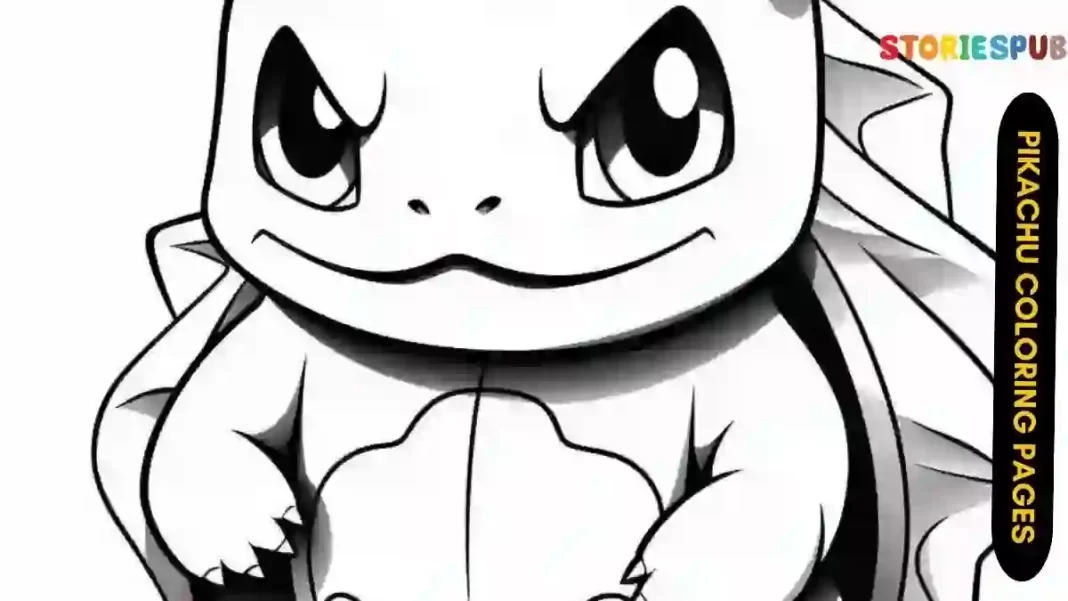 Pikachu Coloring Pages | For Kids | Storiespub