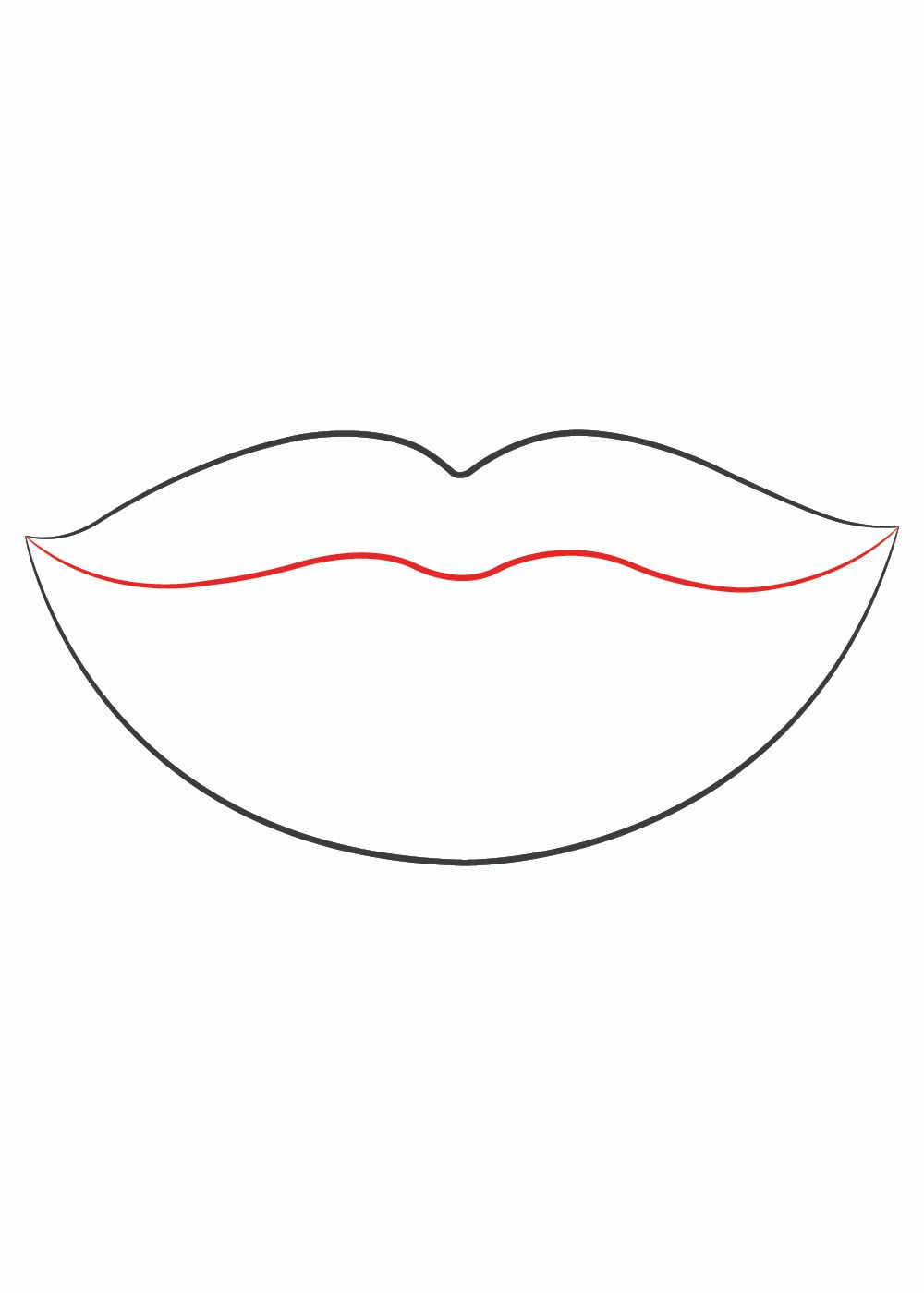 How To Draw Lips – A Step By Step Guide - Easy Drawing | Storiespub