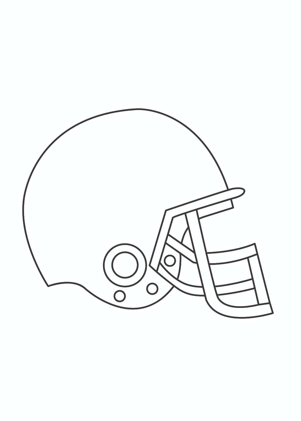 How To Draw A Football Helmet Easy Step By Step | Storiespub