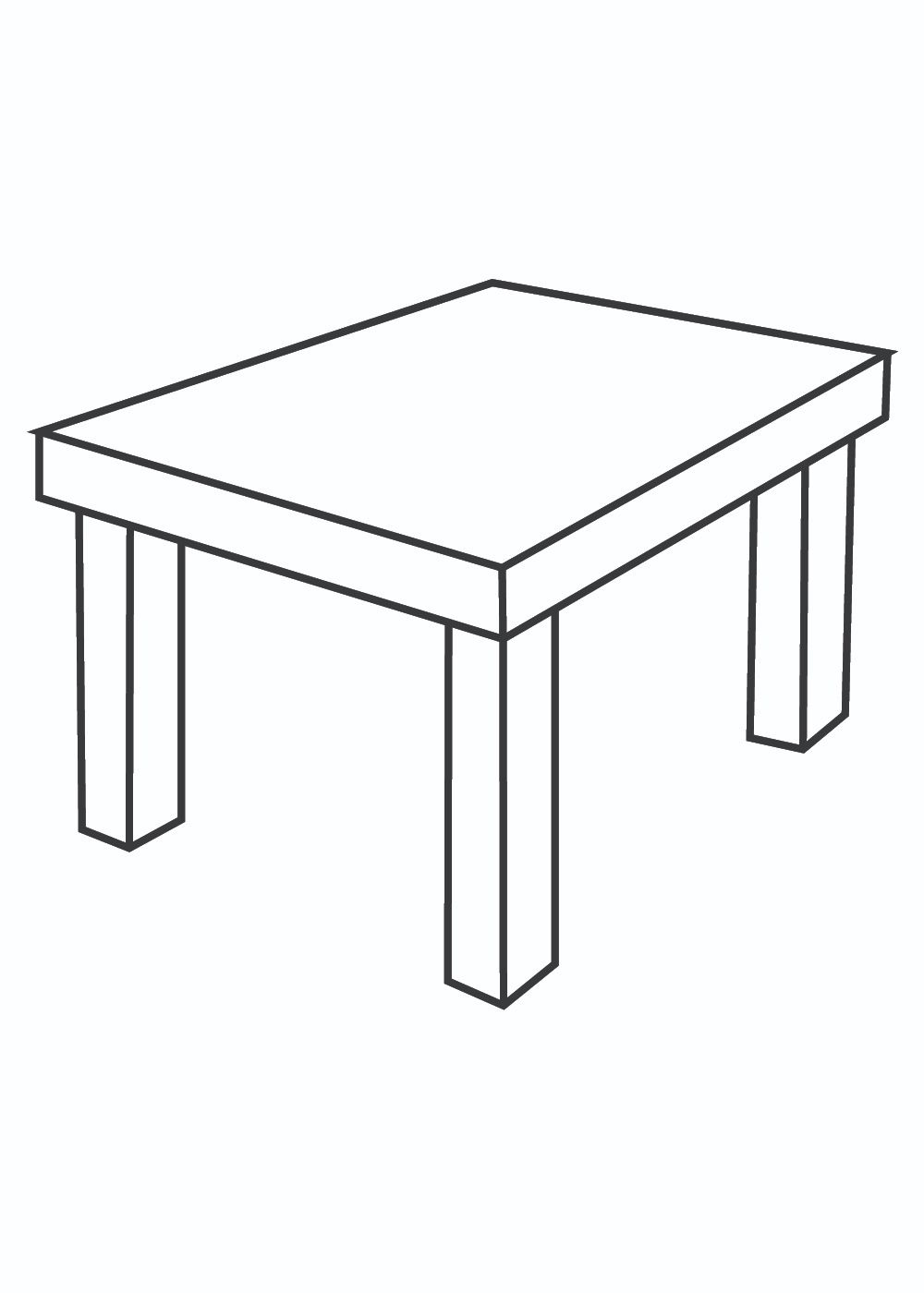How To Draw A Table Step By Step | Easy Drawings | Storiespub