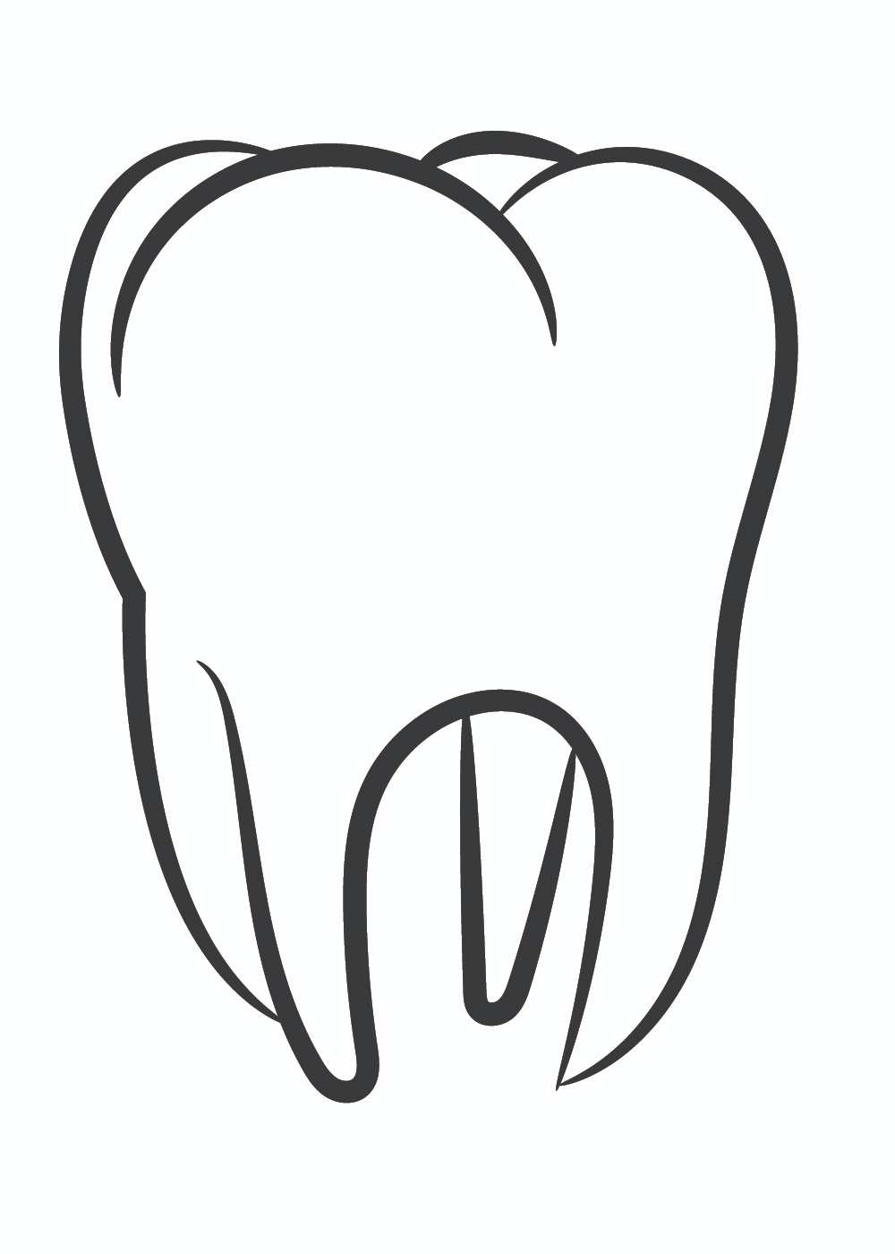 How To Draw A Tooth Step By Step Easy Drawing | Storiespub