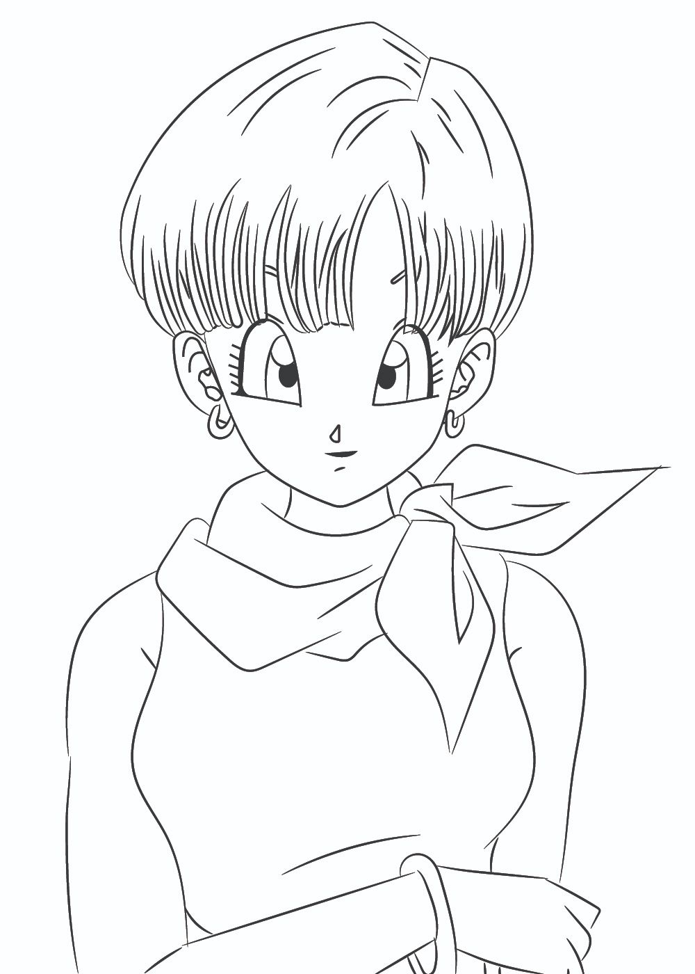 How To Draw Bulma From Dragon Ball | Easy Step-by-Step | Storiespub