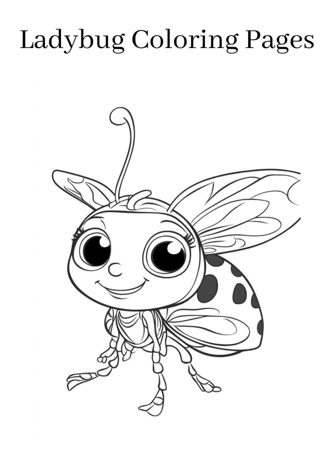 Ladybug Coloring Pages (100% Free Printables) - Storiespub