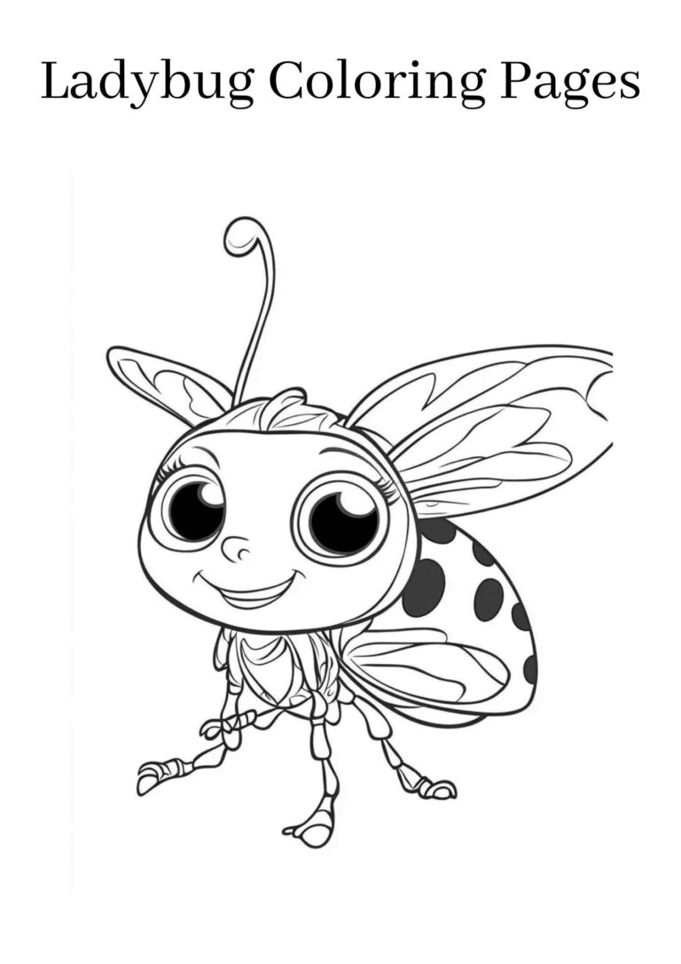 Ladybug Coloring Pages (100% Free Printables) - Storiespub