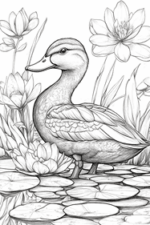 Top Free Printable Duck Coloring Pages Online - Storiespub