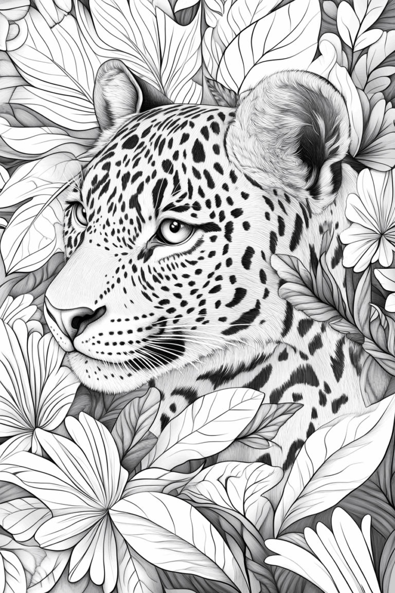 Top Free Printable Wild Animals Coloring Pages Online - Storiespub