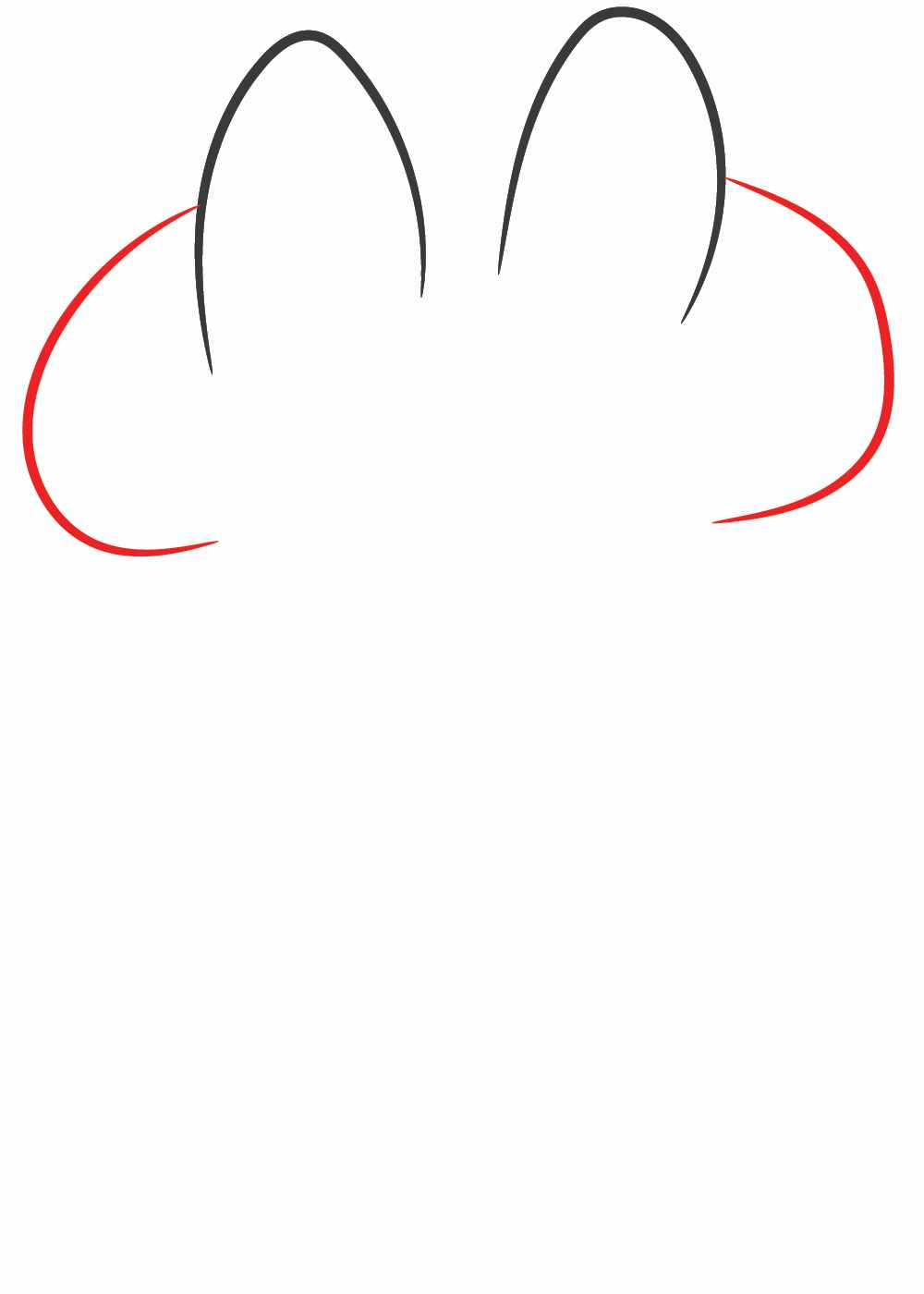 How To Draw Minnie Mouse | Easy Drawing | Storiespub