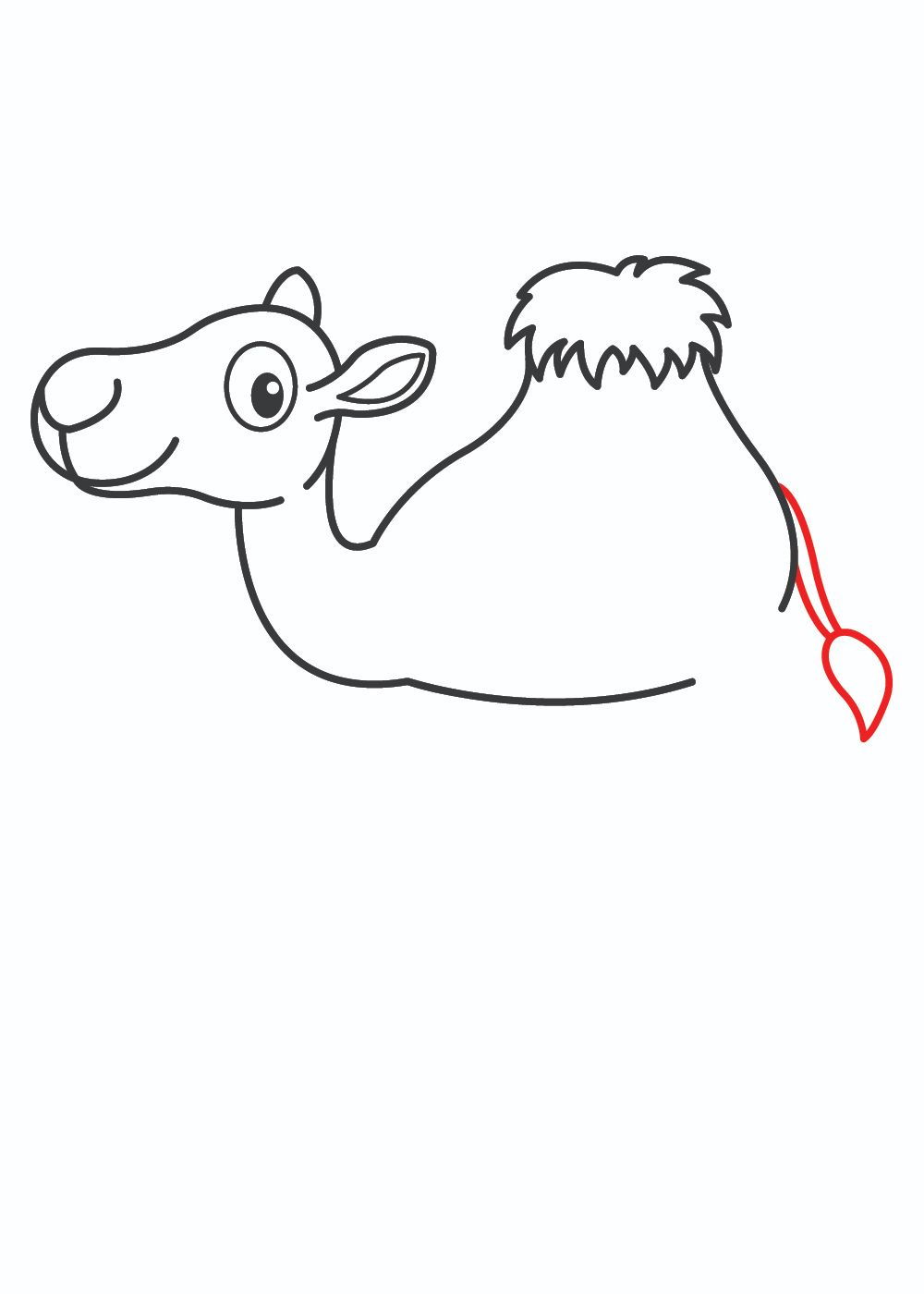How To Draw A Camel Step By Step | Easy Drawing | Storiespub