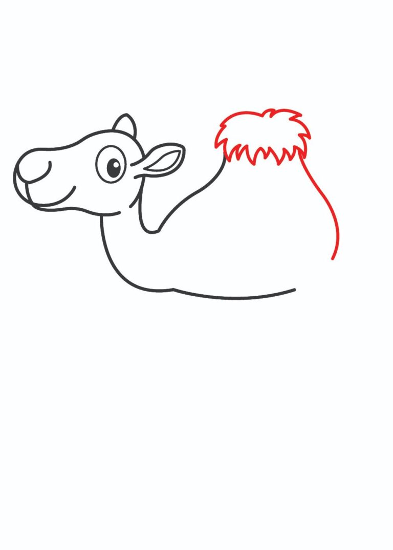 How To Draw A Camel Step By Step | Easy Drawing | Storiespub